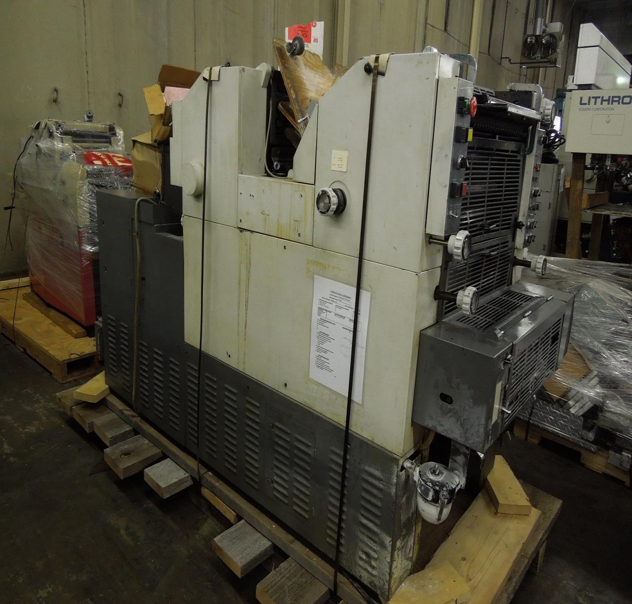 Lot #33: Hamada C248 2 Color Offset Printing Press - WireBids